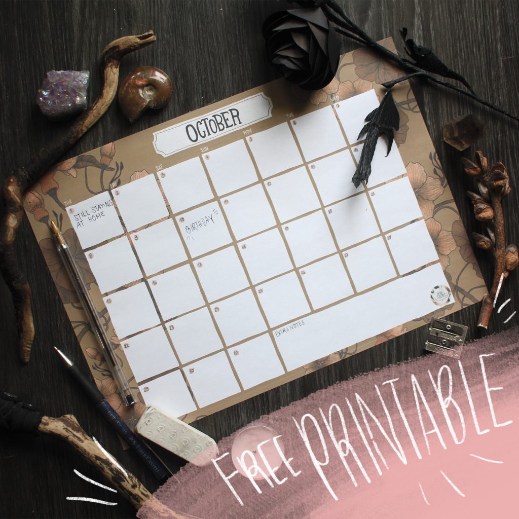Free Calendar/ Journal /Diary/ Printables – Anja Sturm Illustration